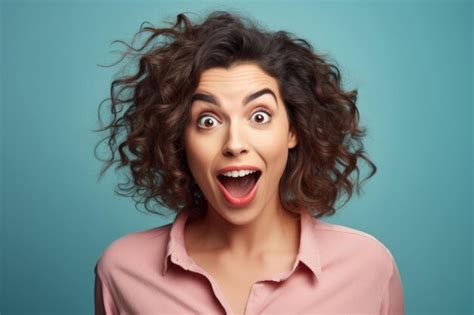 Premium Photo Expressive And Crazy Face Concept