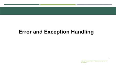 Exception Handlingpptx