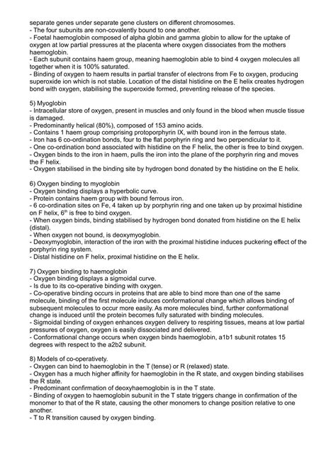 Biomolecular Structure And Function Course Notes Bioc2004 Biomolecular Structure And