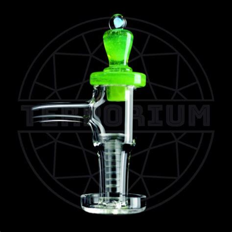 Hollow Quartz Vortex Pillar Terporium Taste Your Terps