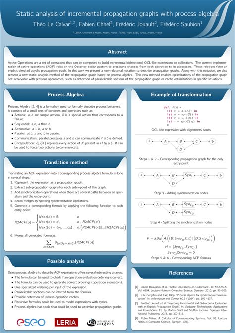 Pdf Static Analysis Of Incremental Propagation Graphs With Process