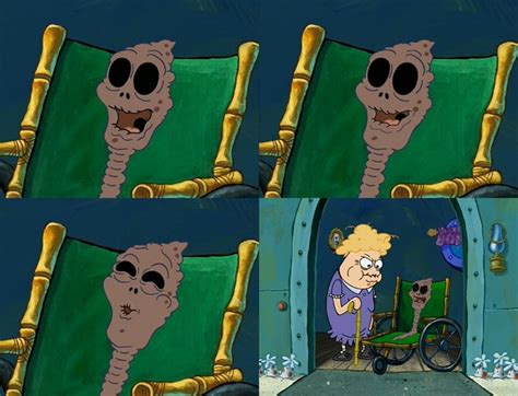 Real Life Spongebob Chocolate Old Lady Meme