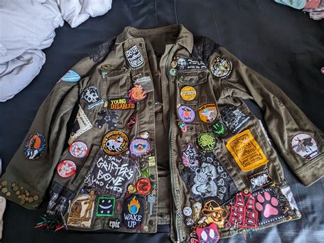 Punk Jacket Patches Harini 25 Pcs Mixed Rock Band Patches Iron On Rock
