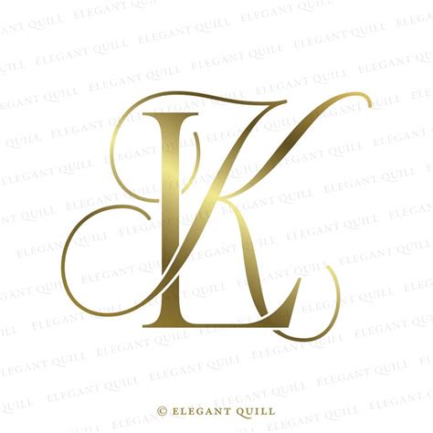 Duogram Kl Initials Logo Initials Logo Personal Logo Design Initials