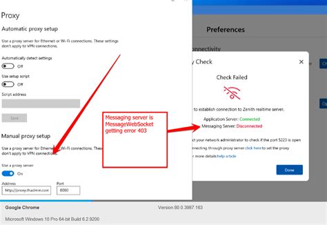 Uwp Messagewebsocket Not Working When Manually Set Proxy Microsoft Qanda