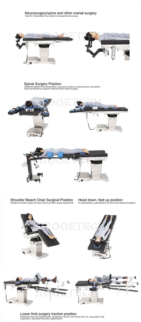General Surgery Hydraulic Ot Table With Sliding Tabletop