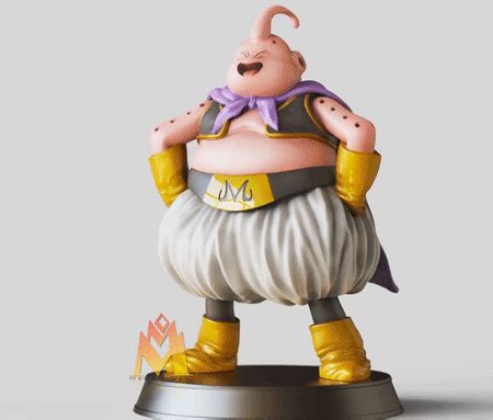 🎨 Buu Inocente Majin Buu Pose De Pie 無む邪じゃ気きな魔ま人じんブウ Majin Bū Dragon