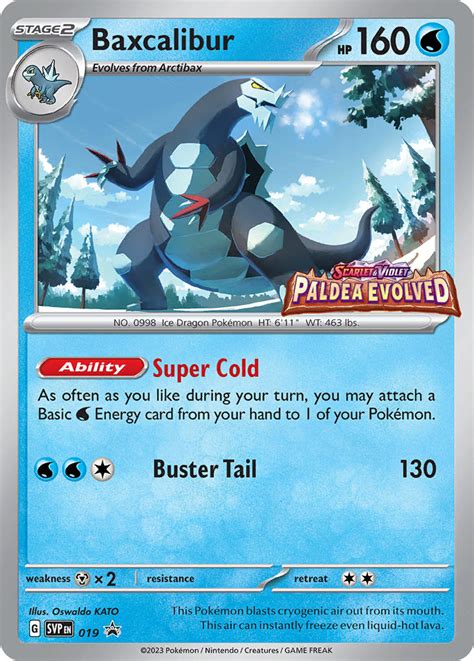Baxcalibur Paldea Evolved 60 Bulbapedia The Community Driven