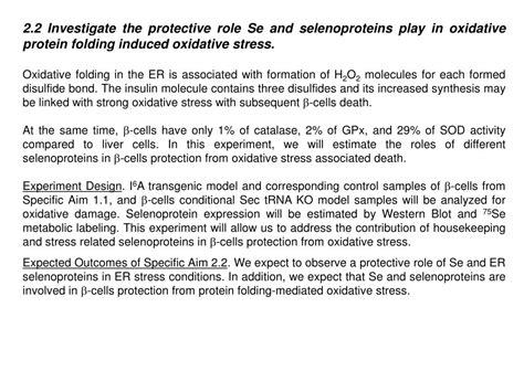 Ppt Selenoproteins And Selenium Dependent Redox Signaling Alter Diabetes Risk Powerpoint
