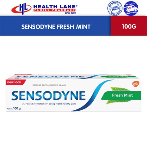 Sensodyne Fresh Mint Toothpaste 100g Shopee Singapore