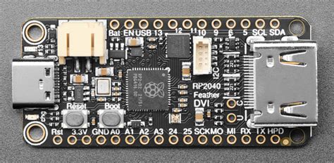 Pinouts Adafruit Feather Rp2040 With Dvi Output Port Adafruit Learning System
