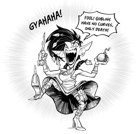 Saucy Gerblin Mcnostril Comics