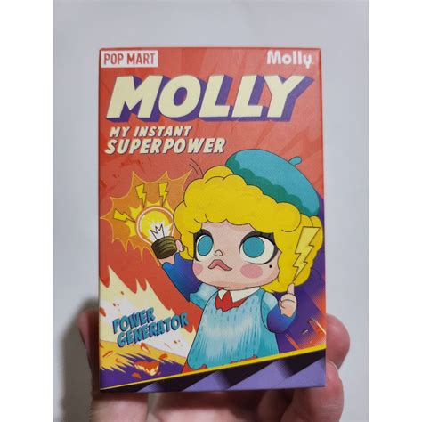 Pop Mart 泡泡瑪特 Molly 瞬間超能力系列 蝦皮購物