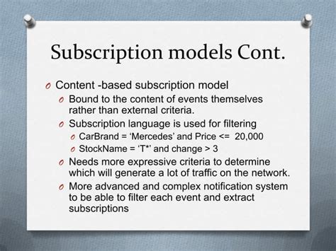 Publish Subscribe Model Overview Pptx