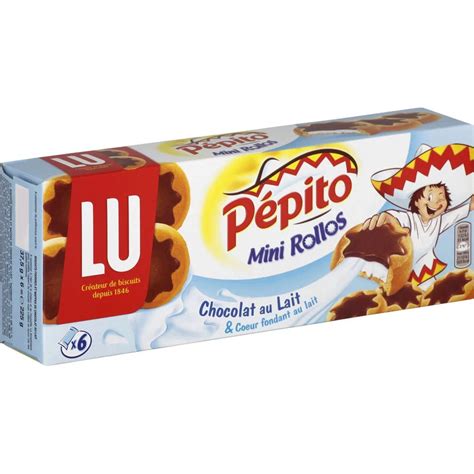 Biscuits Pépito Mini Rolls 225g Lu Wholesaler