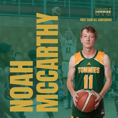 Stu Congratulations To Noah Mccarthy On Being Named To The Acaa First