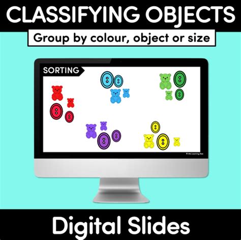 Classifying Objects Digital Slides For Grouping Mrs Learning Bee
