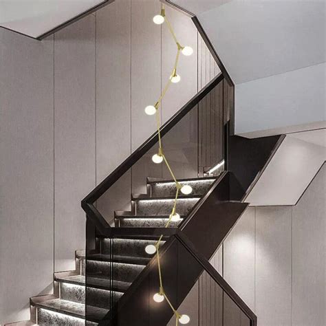 창의적인 덩굴 샹들리에 빌라 계단 천장 걸이형 샹들리에 호텔 펜던트 램프 아파트 아트 장식 조명인테리어 라이트