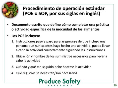 Módulo 1: Introducción a la inocuidad de los productos agrícolas frescos - ppt descargar