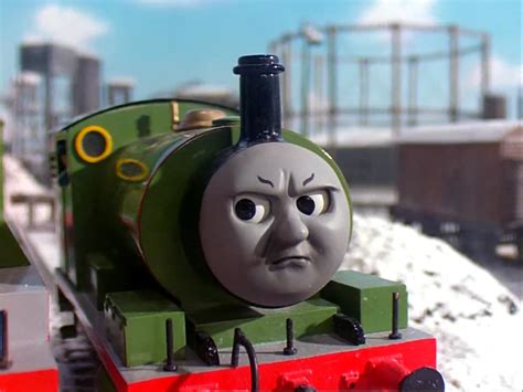 Thomas The Tank Engine Percy Angry