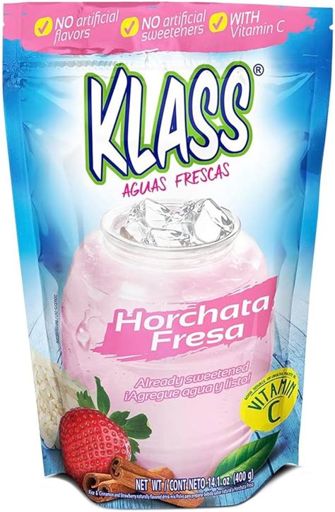 Agua De Horchata Com Fresas Horchata Recipe