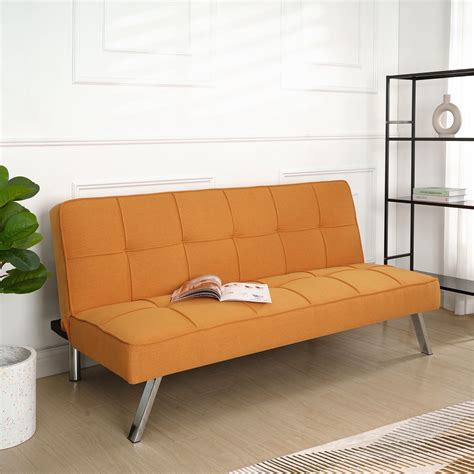 Madison Modern Futon Sofa Bed Compact Design For Small Spaces