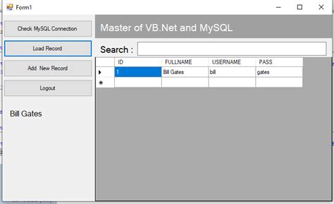 Learn How To Master Vb Net With Mysql Database Tutorial In Minutes