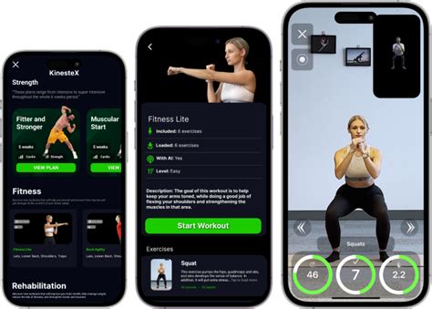kinestex ai personal fitness trainer