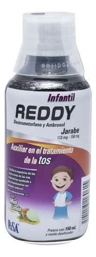 Reddy Jarabe 0 113 G 0 15 G 100 Ml 1 Frasco 150 Ml Vaso Dosificador