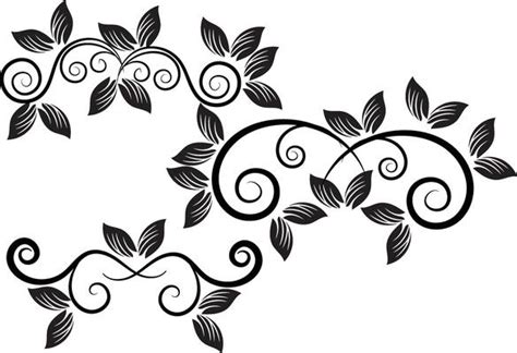 Floral Curls Vector Art Icons And Graphics For Free Download