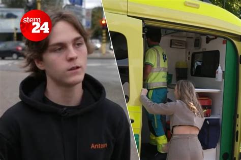 Kijk Vtm Journaliste Hannelore Simoens Is Getuige Van Ongeval Tijdens Reportage Over