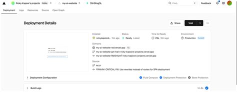 Vercel Deployment Error Help Vercel Community