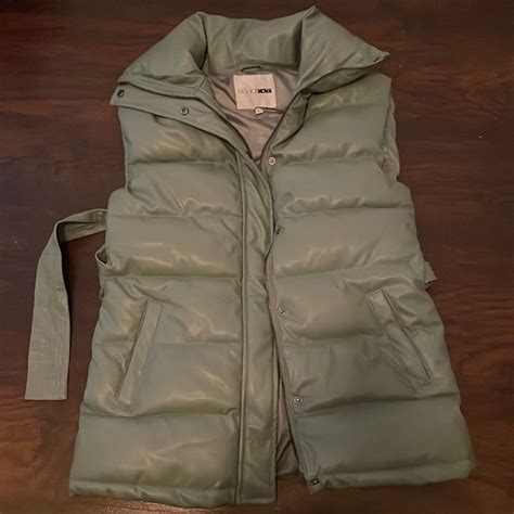Fashion Nova Jackets And Coats Sage Small Puffer Jacketvest Poshmark