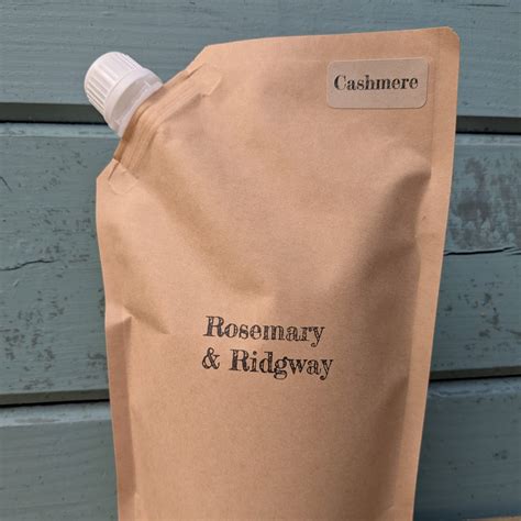 Hand And Body Lotion Refill Pouch Rosemary And Ridgway