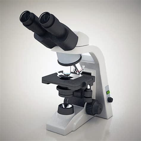 Lab Equipment Microscope 3d Model