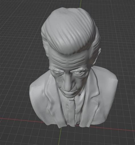 Jerome David Salinger 3d Model 3d Printable Cgtrader