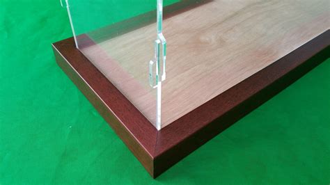 19l X 6w X 8h Clear Acrylic Plexiglass Table Top Display Case Box