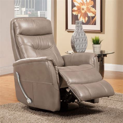 Gemini Swivel Glider Recliner Linen Parker Living Furniture Cart