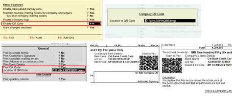 Print QR Code With Sales Invoice