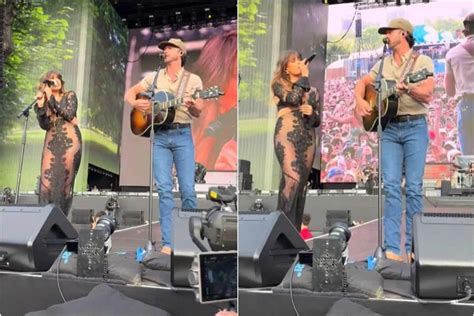 Fans Cant Get Enough Of Riley Green And Ella Langleys Sweet Onstage