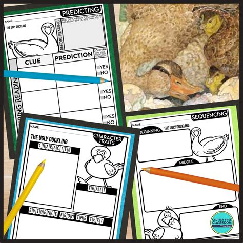 The Ugly Duckling Activities And Lesson Plan Ideas Clutter Free Classroom Store