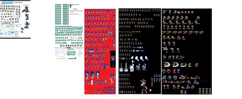 Sonic Sprite Characters By Jake07999 On Deviantart