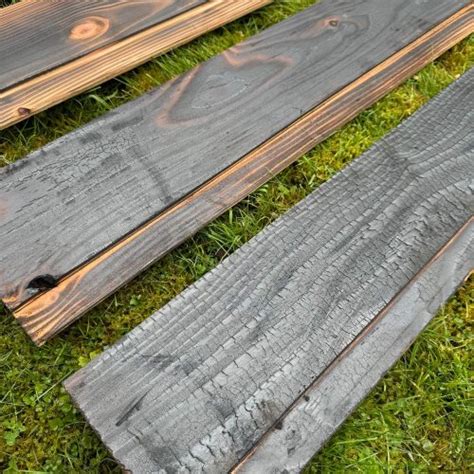 Charred Timber Cladding The Larch Cladding Company