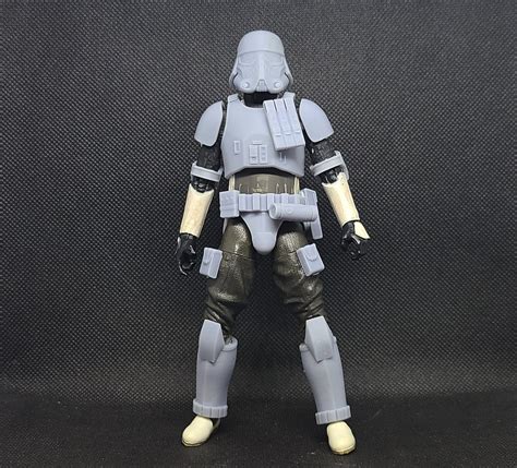 Imperial Navy Commando Kit 1 12 Scale Black Series Etsy