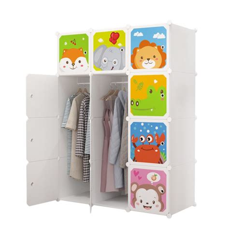 Dulap Modular Copii 12 Usi D4397 Alb