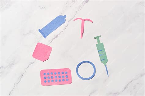 Premium Photo Set Of Contraceptive Methods Sex Education Concept Premium Photo Set Of Contraceptive Methods Sex Education Concept