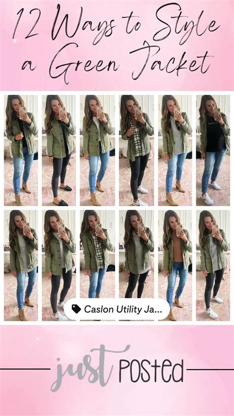 12 Ways To Style A Green Jacket What To Wear With Green Jacket How