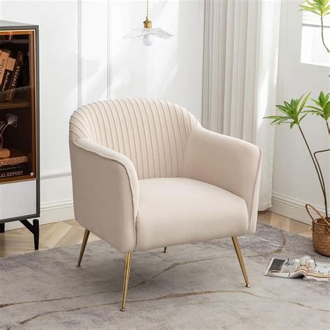 Us Pride Furniture Contemporary Velvet Accent Chairs For Living Room
