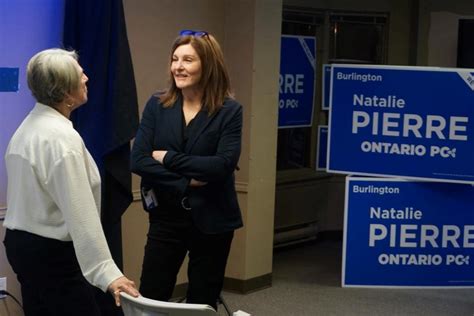 Breaking Natalie Pierre Re Elected As Burlington Mpp
