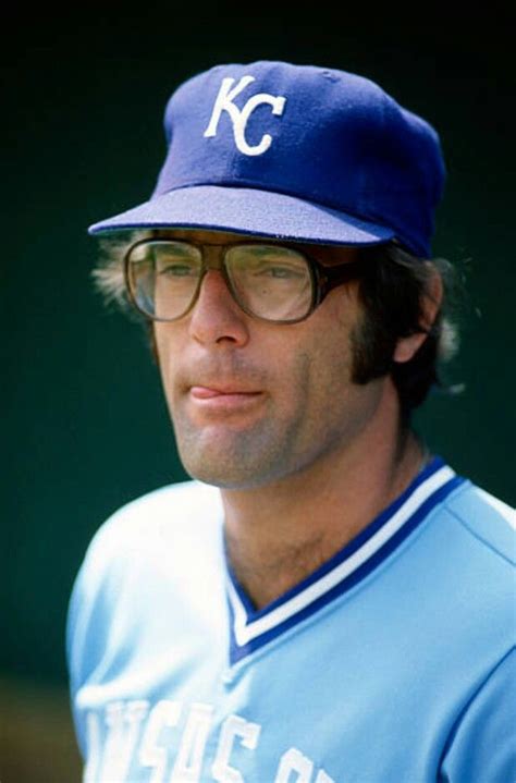 Darrell Porter Catcher With Milwaukee Kc St Louis And Texas In